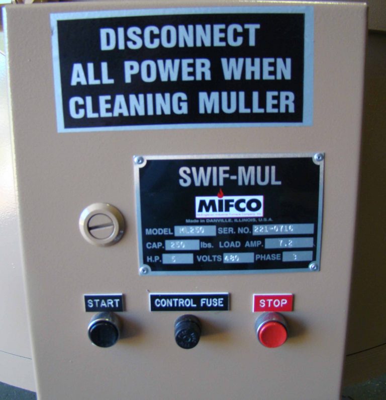 Sand Mullers- from MIFCO